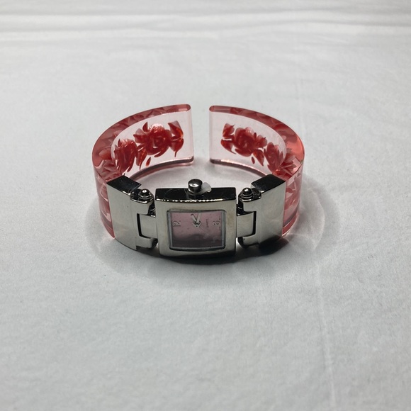 Avon | Accessories | Red And Silver Quartz And Avon Womens Watch 3 ...